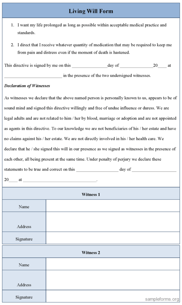 Living Will Sample Free Printable Documents Living Will Forms Free Printable living-will-sample-free-printable-documents-living-will-forms-free-printable
